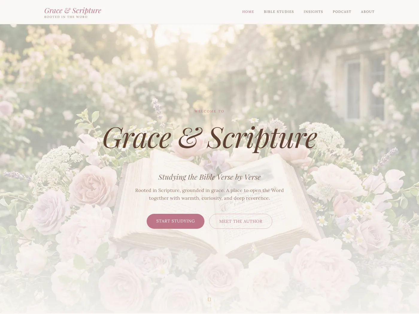 Grace & Scripture Platform