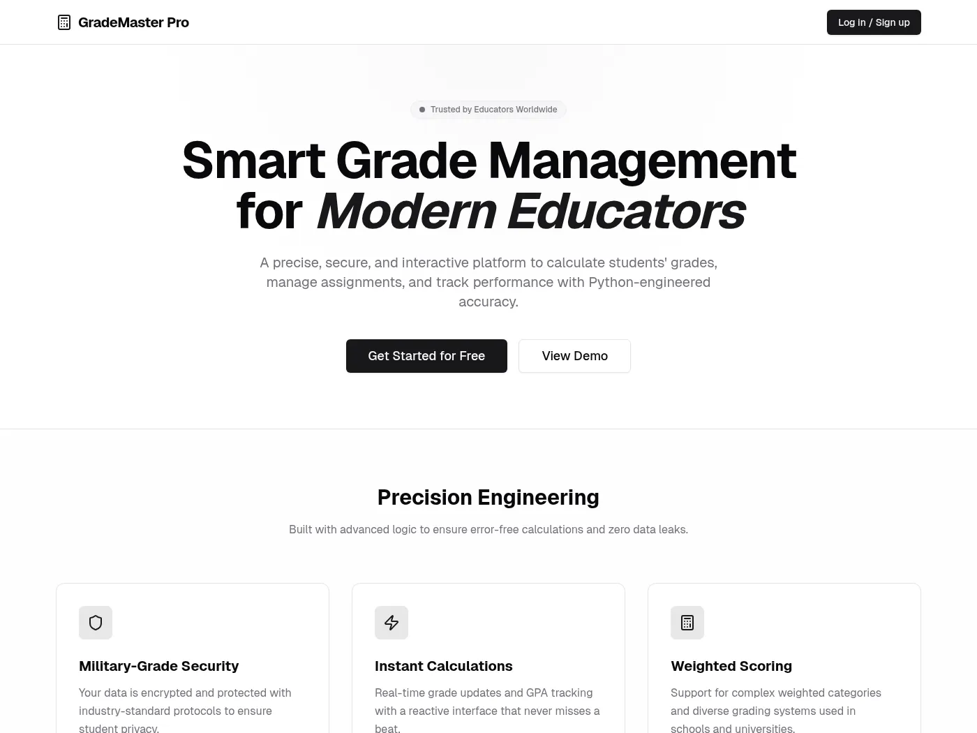 GradeMaster Pro