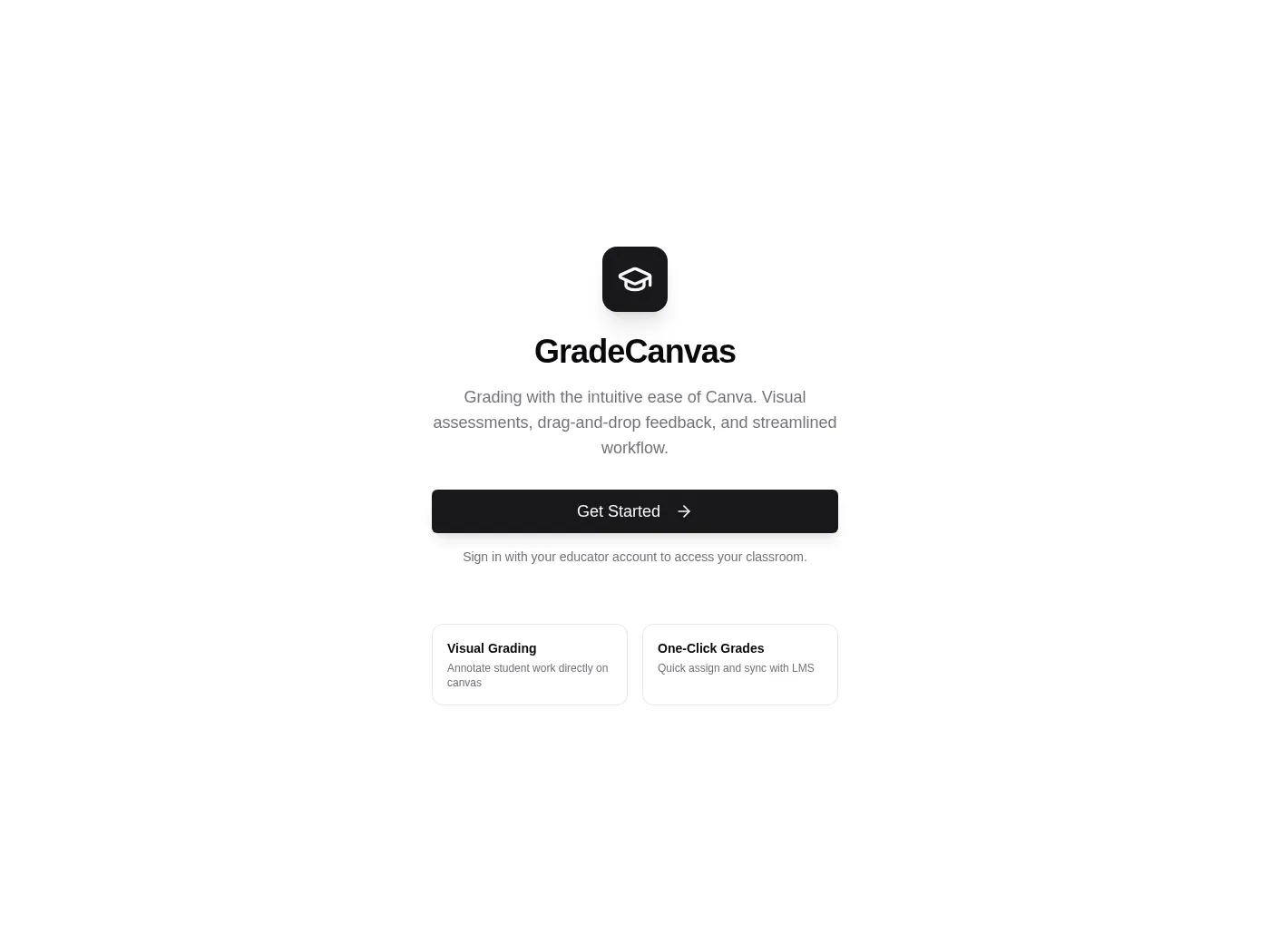 GradeCanvas Platform