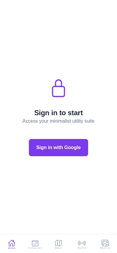 Minimalist iOS Utility Suite