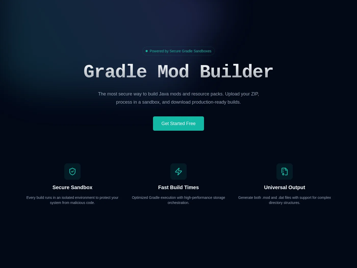 Gradle Mod Builder