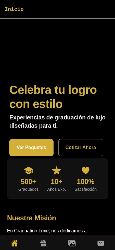 Graduation Luxe App