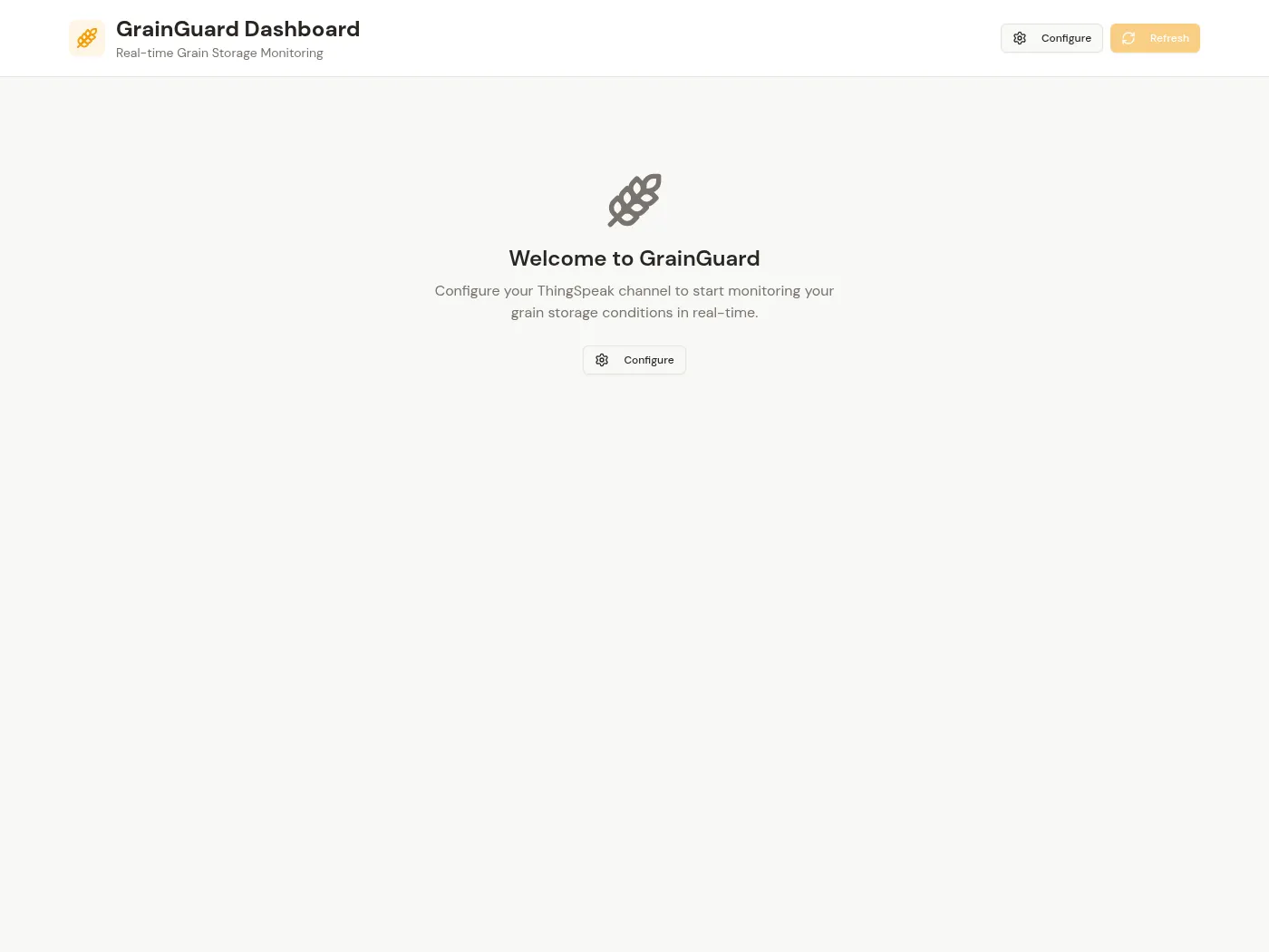 GrainGuard Dashboard