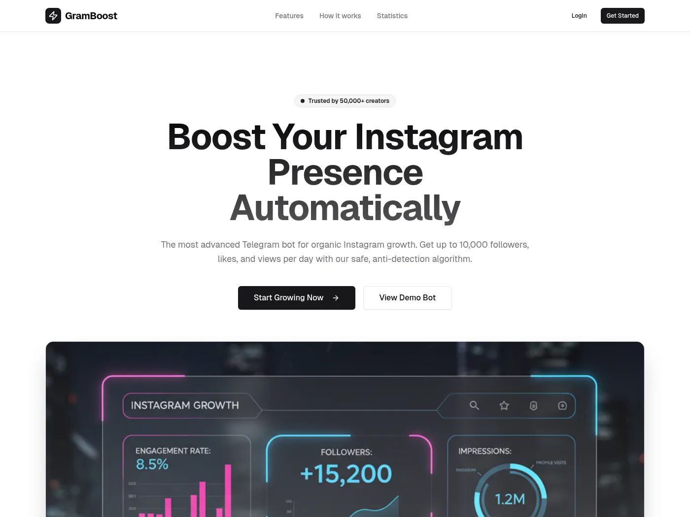 GramBoost Telegram Bot