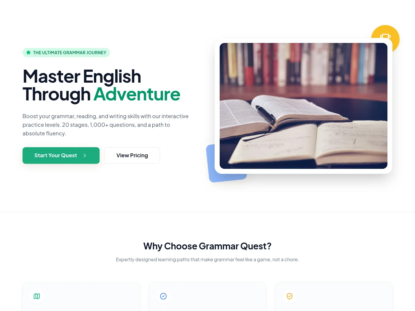 Grammar Quest App
