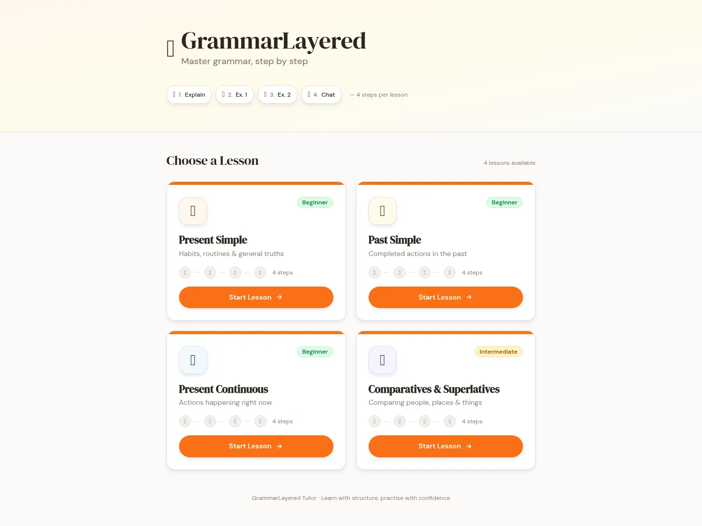 GrammarLayered Tutor