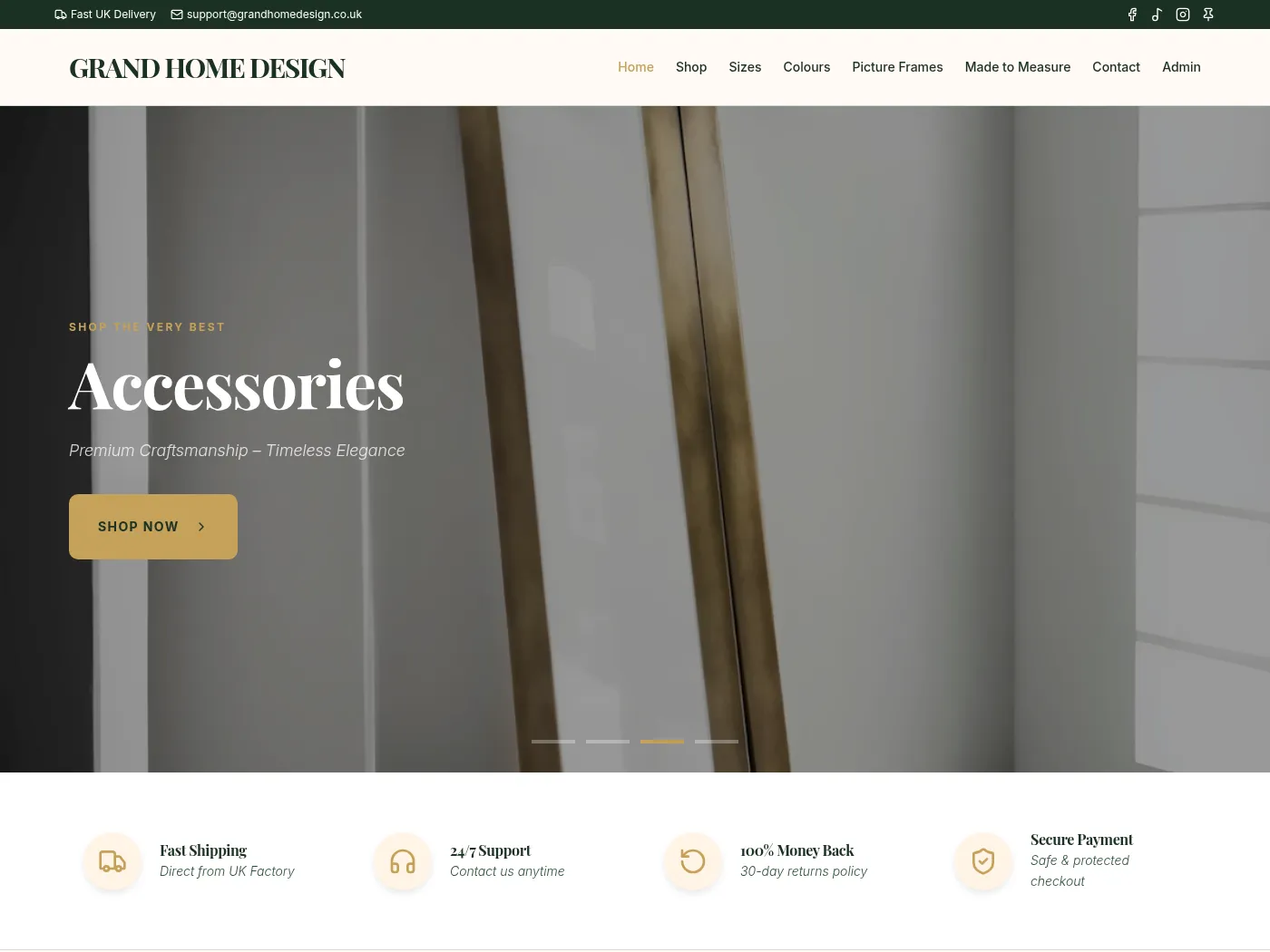 Grand Home Design Web