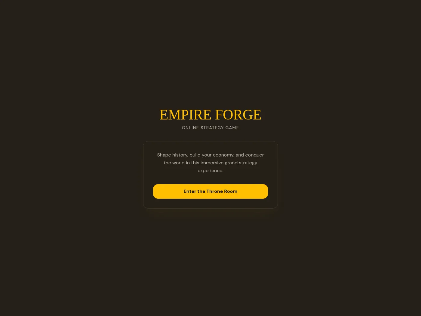 Empire Forge Online