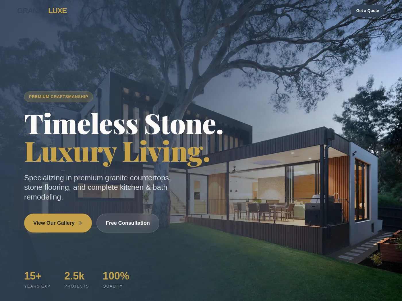 Granite Showcase Site
