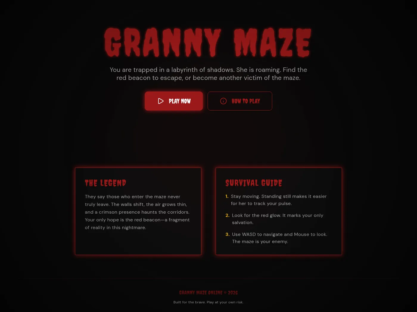 Granny Maze Online