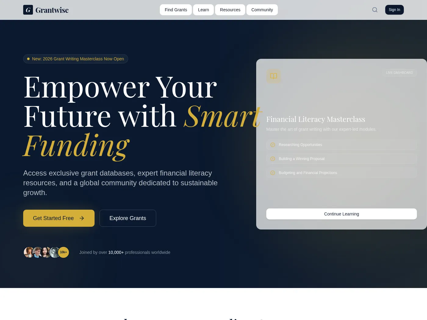 Grantwise Platform