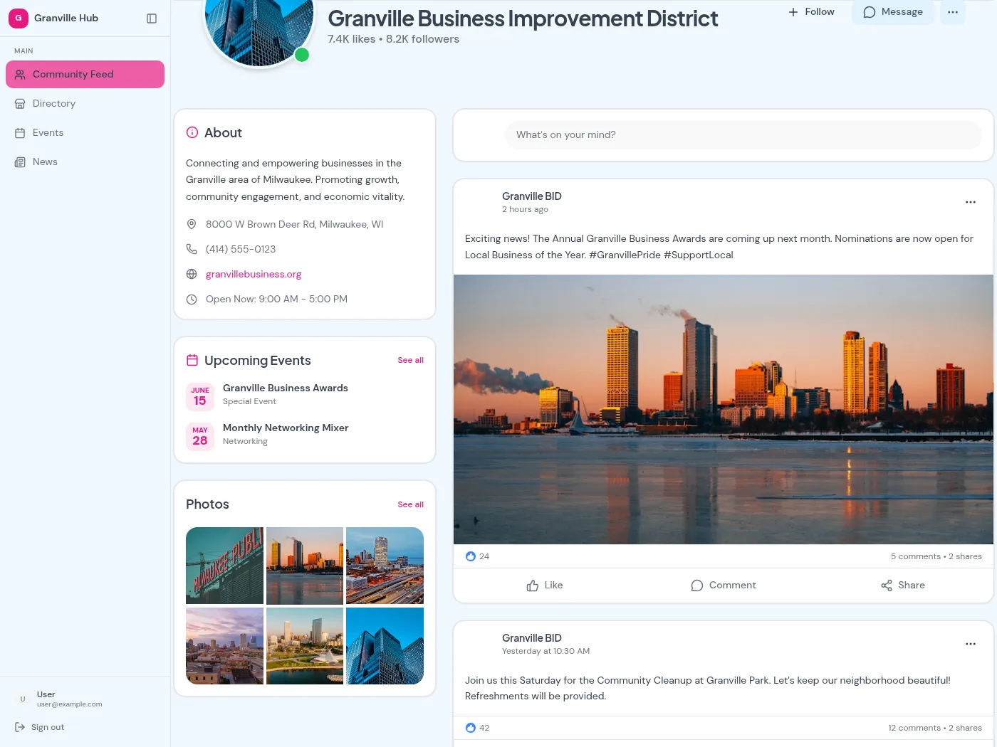 Granville Biz Hub