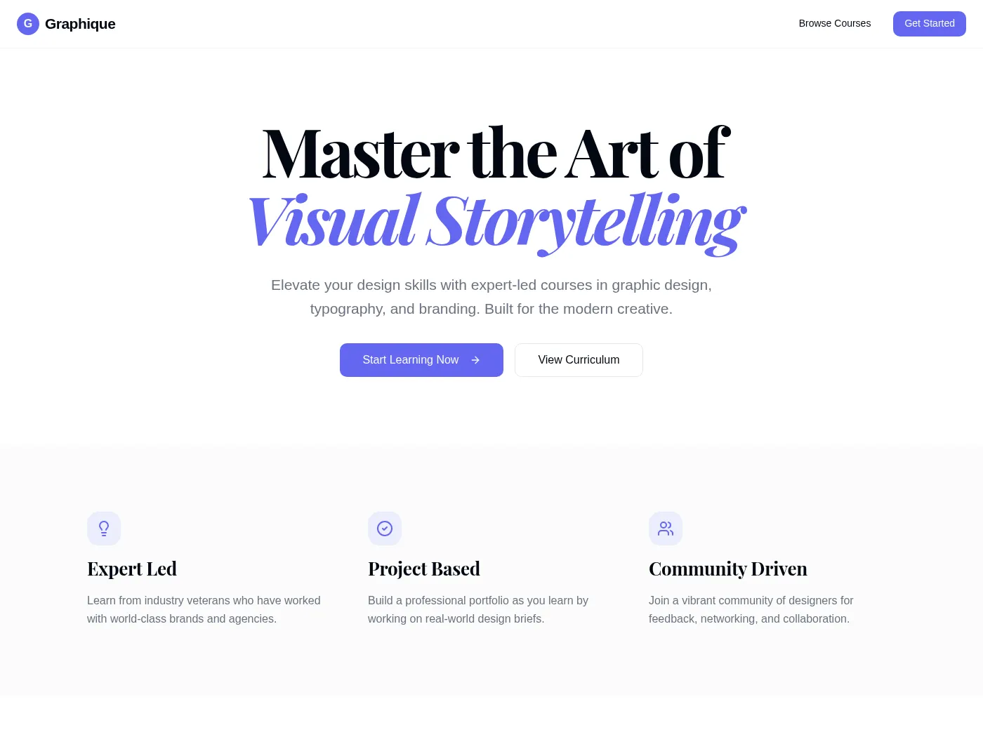 Graphique Learning Hub