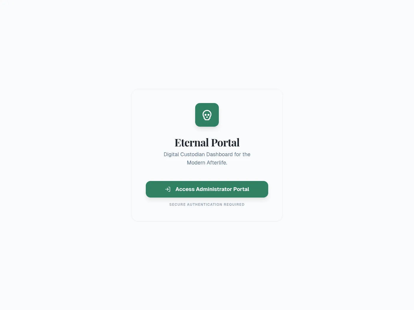 Graveyard Admin Portal