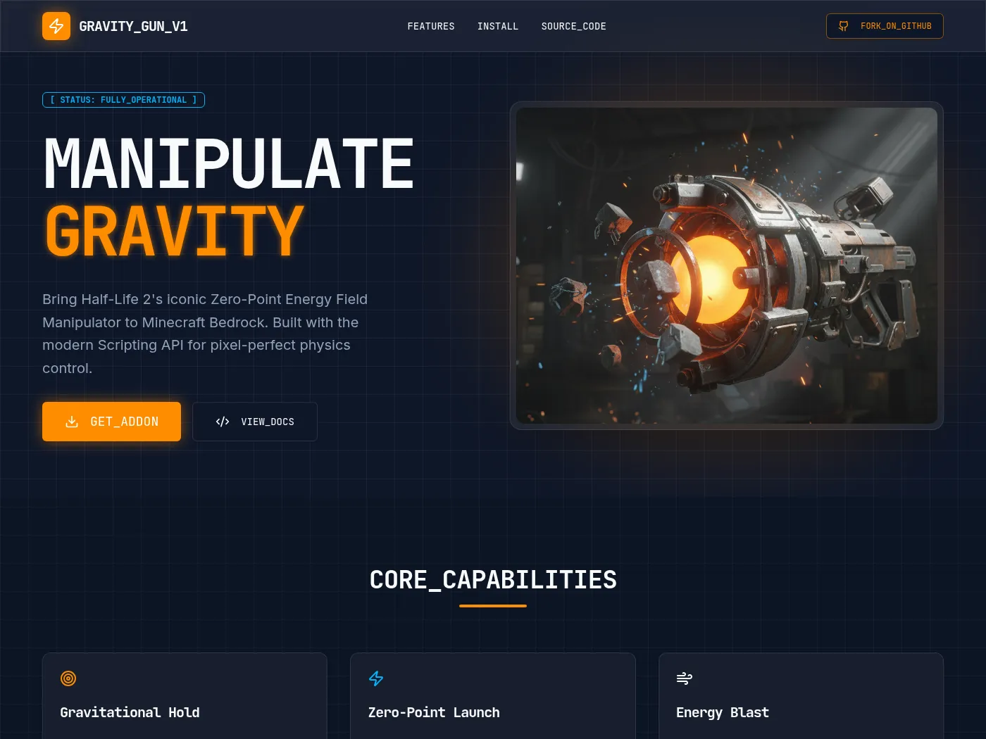 Gravity Gun Addon