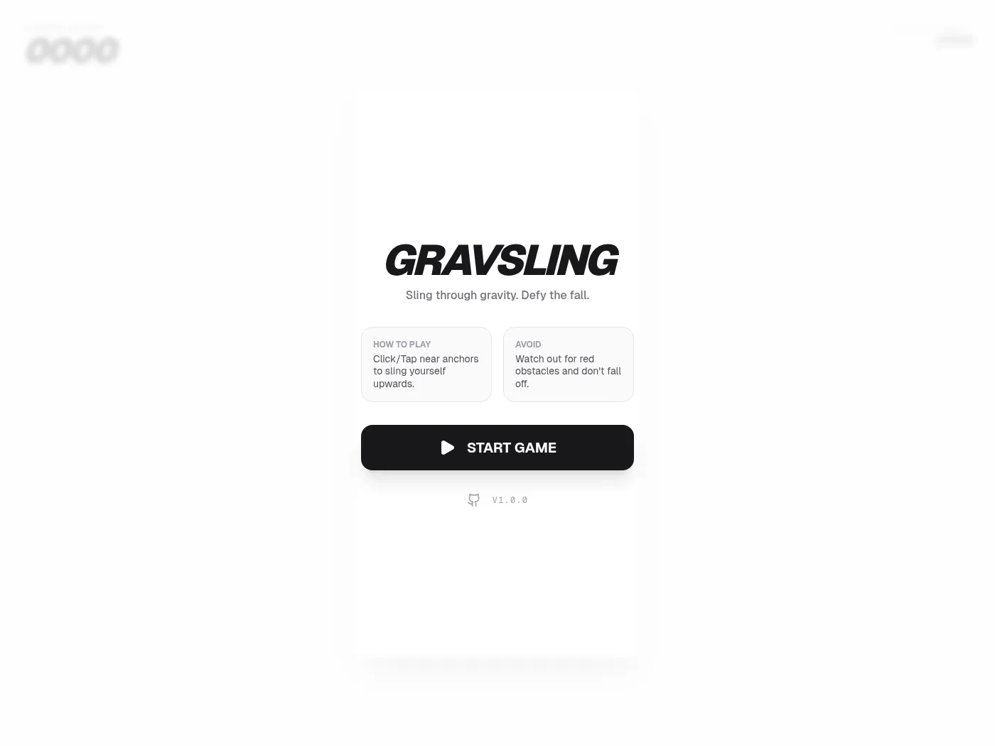 Gravsling H5 Game