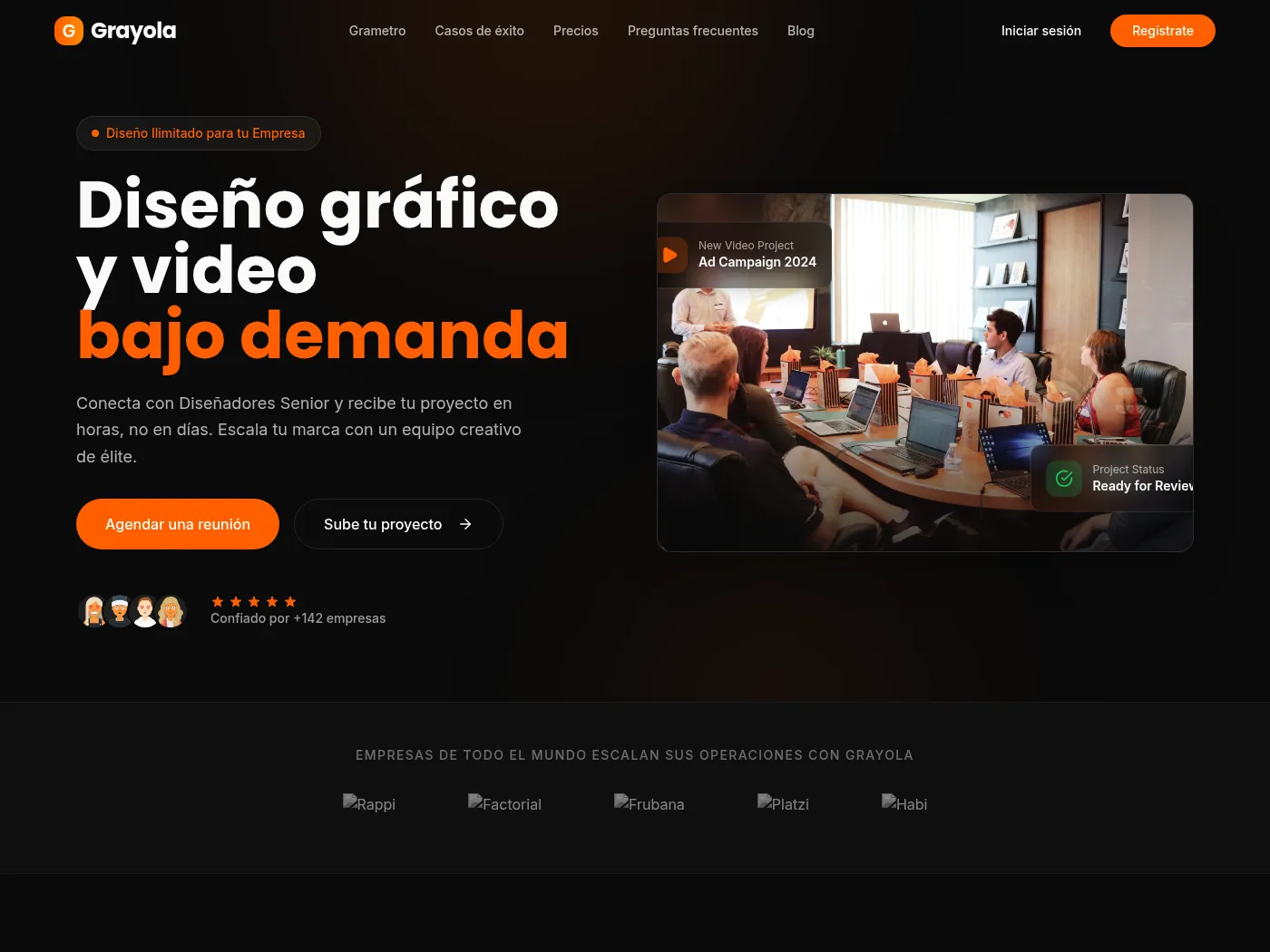 Grayola Web Clone