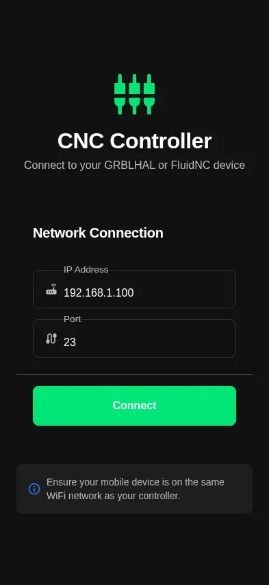 GRBLHAL Controller Mobile