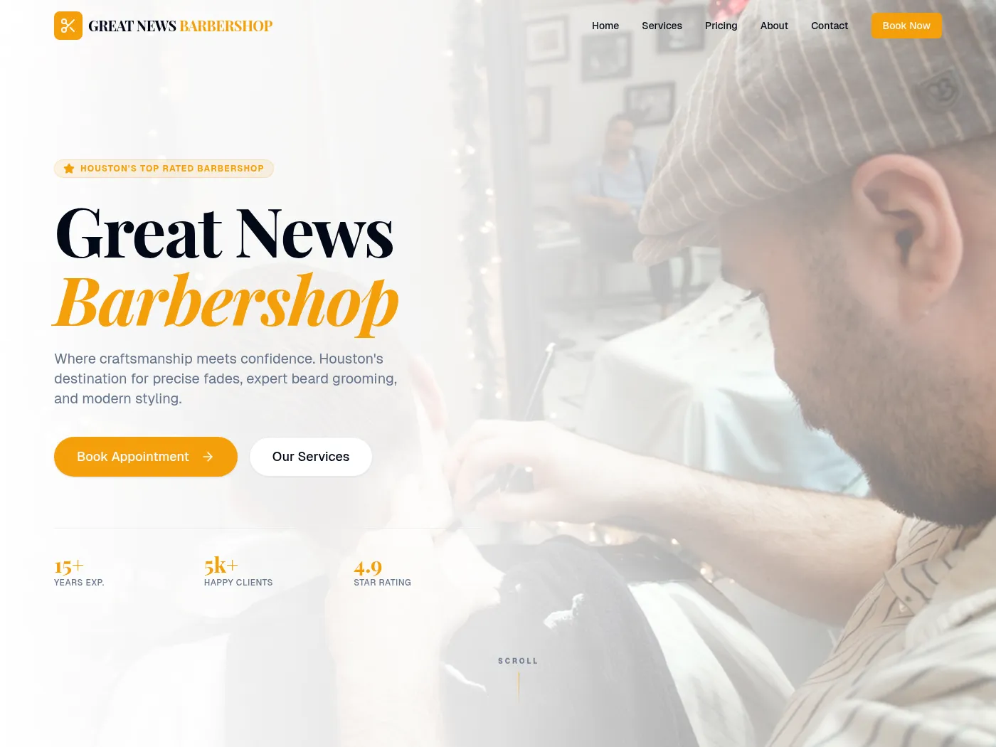 Great News Barbershop Web