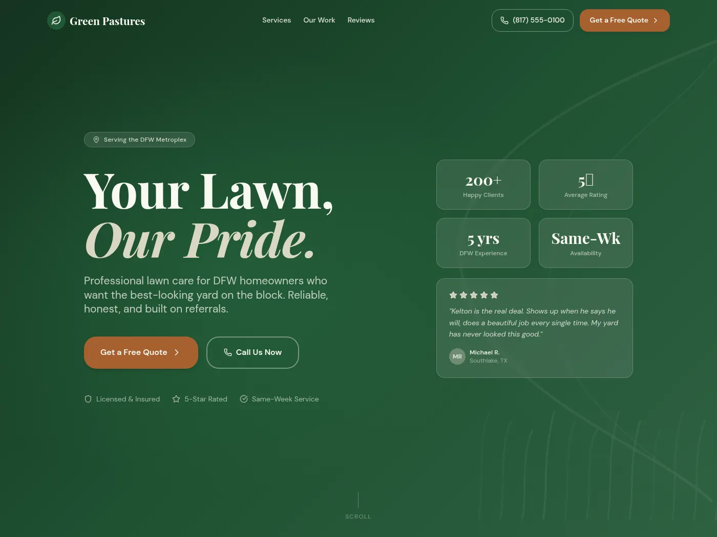 Green Pastures Platform