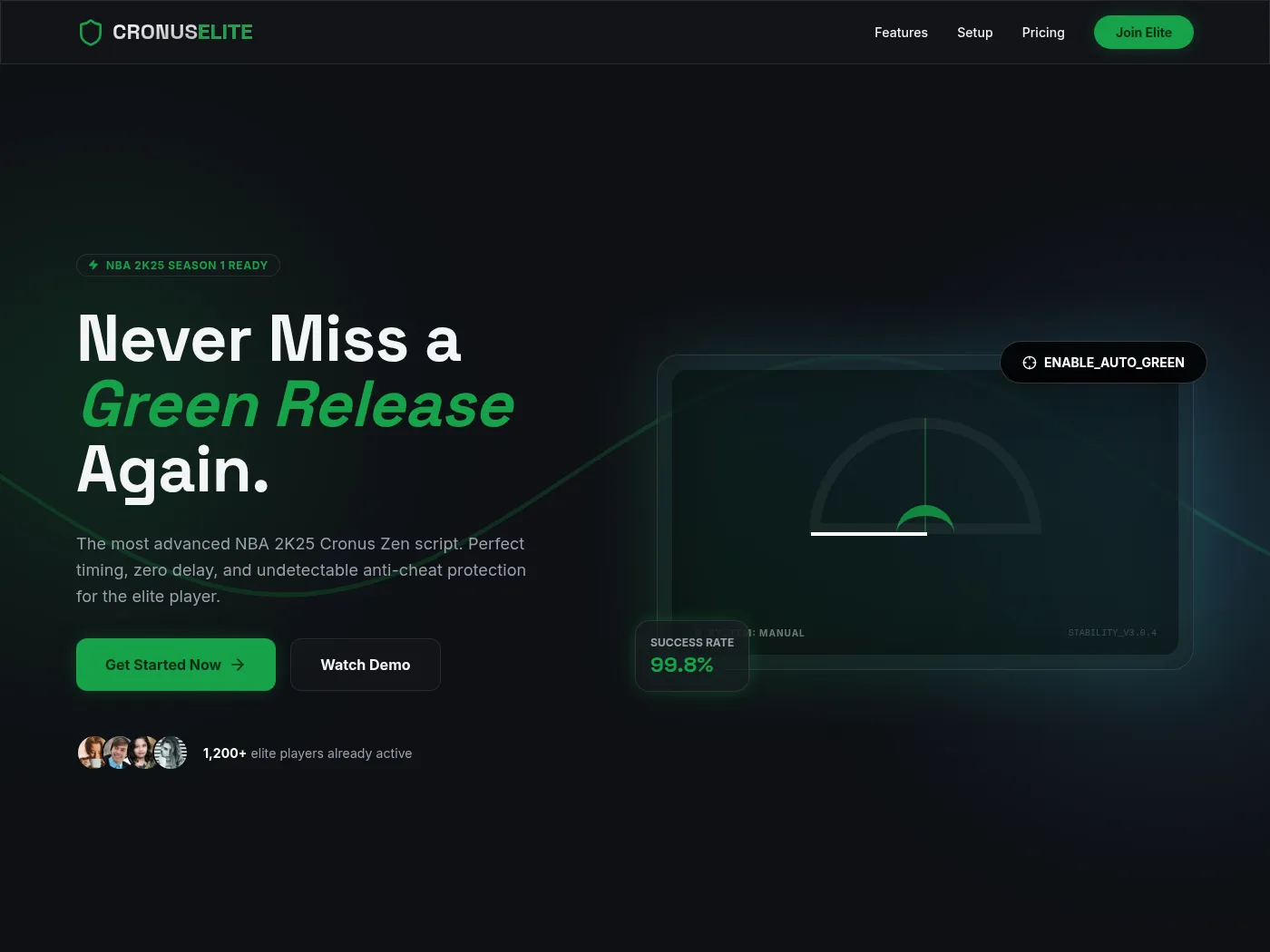Auto Green Release Script