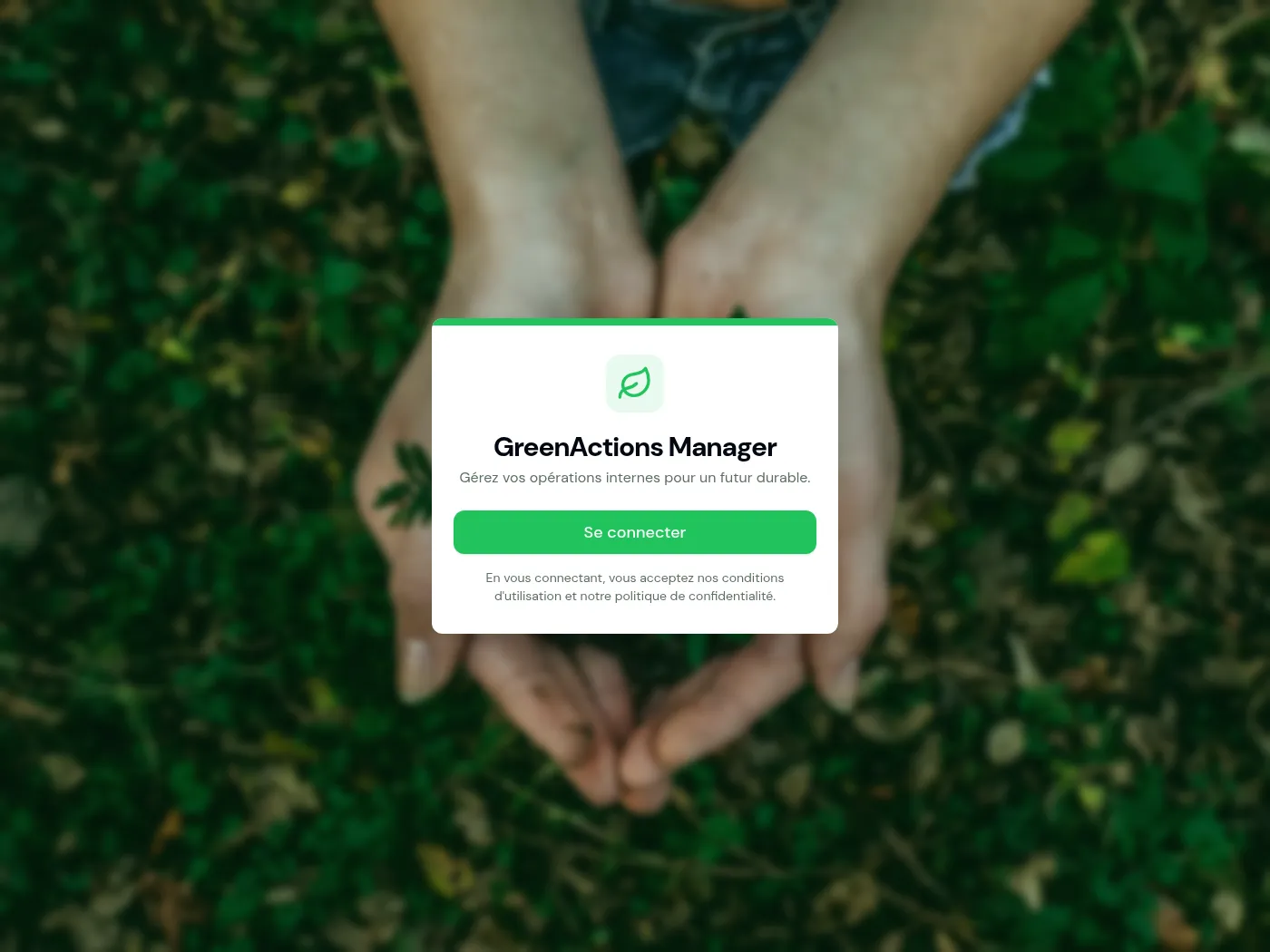 GreenActions Manager