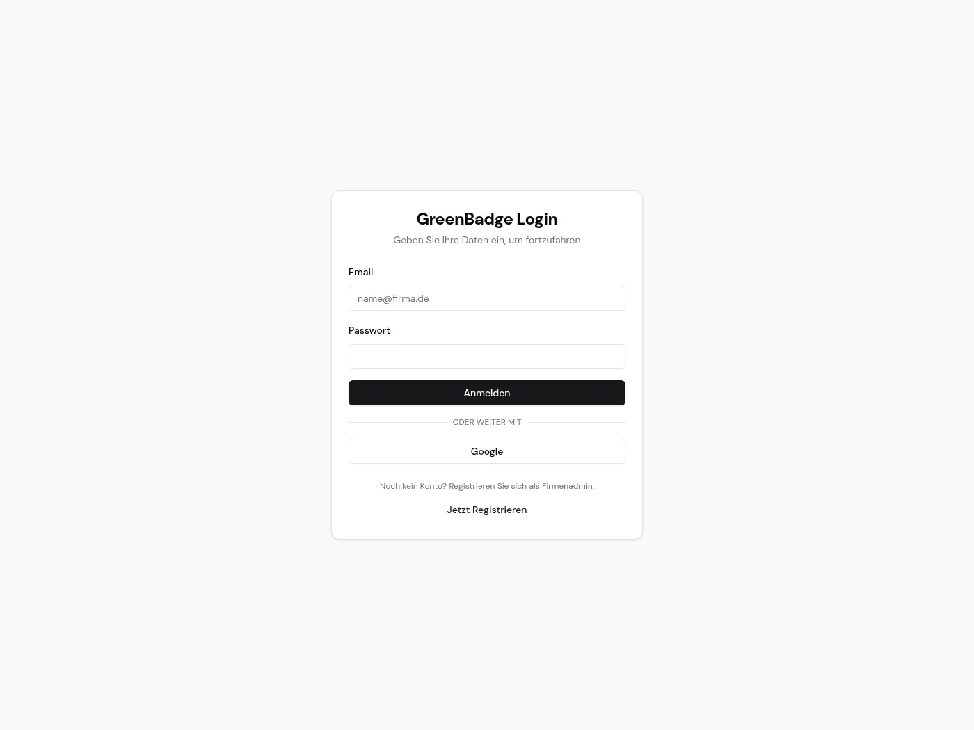 GreenBadge SaaS Suite