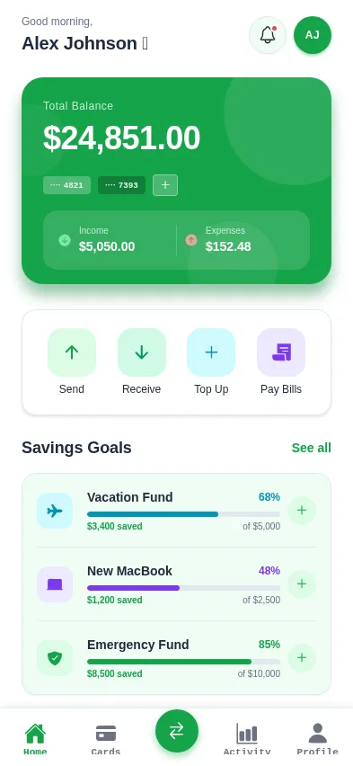 GreenBank App