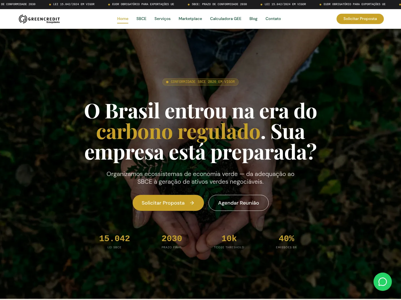 Green Credit Ecosystems Site