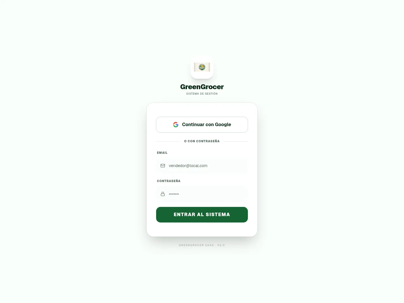GreenGrocer SaaS Suite