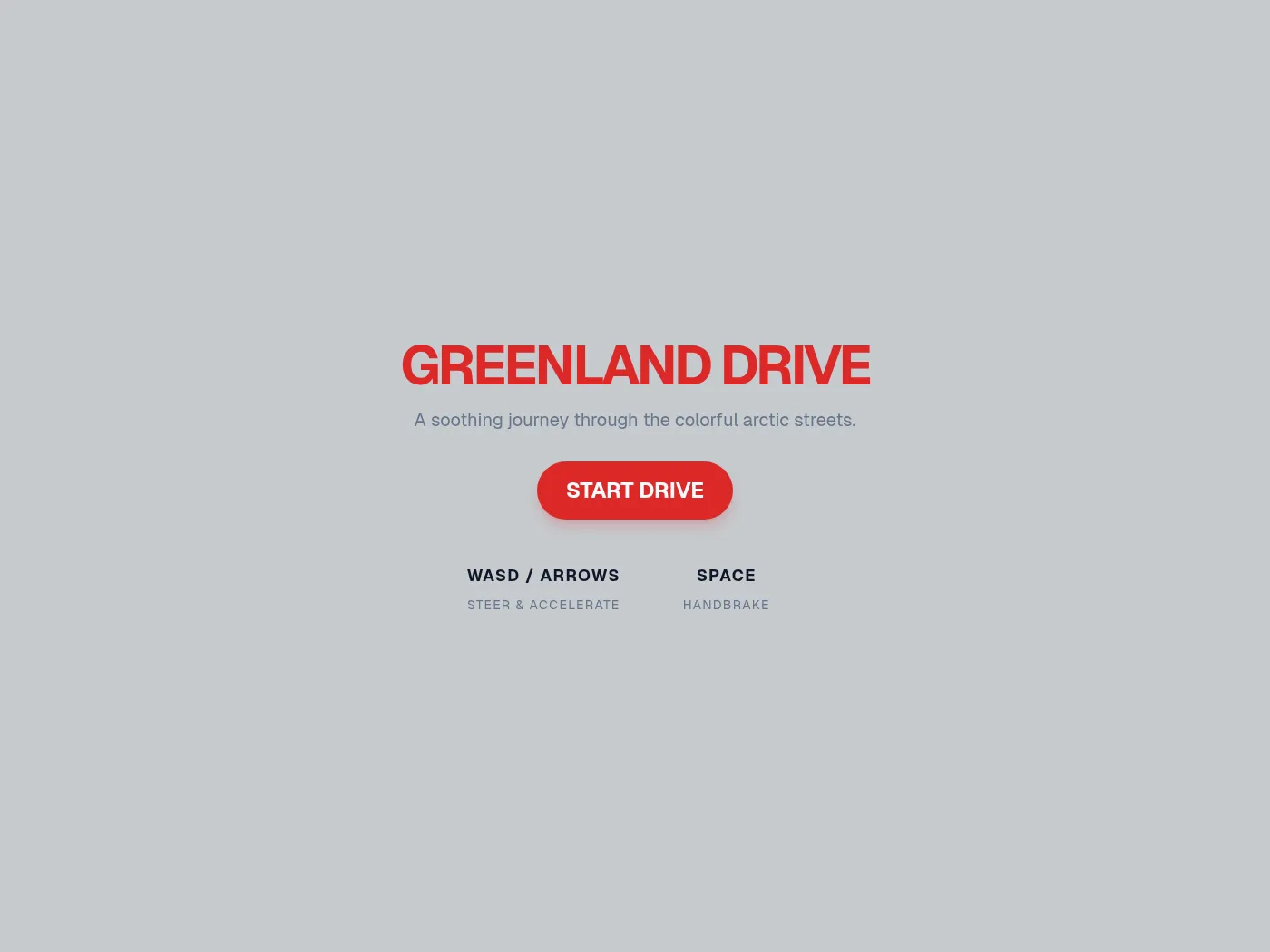 Greenland Drive Game
