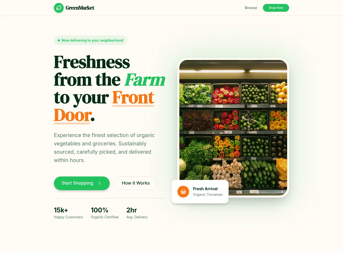 GreenMarket Portal