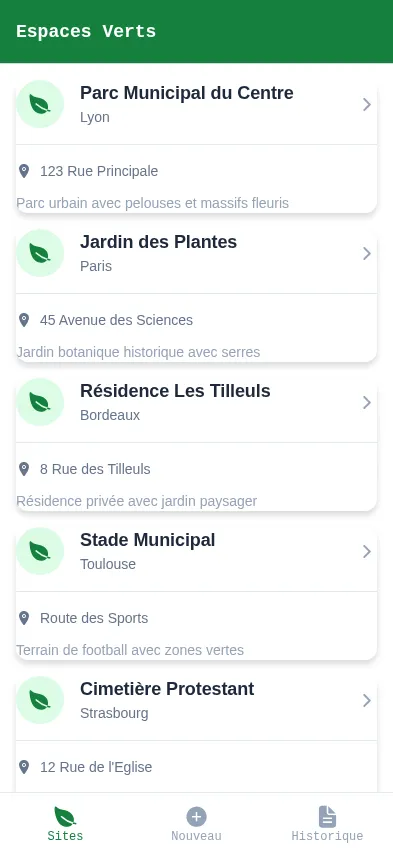 GreenReport Mobile