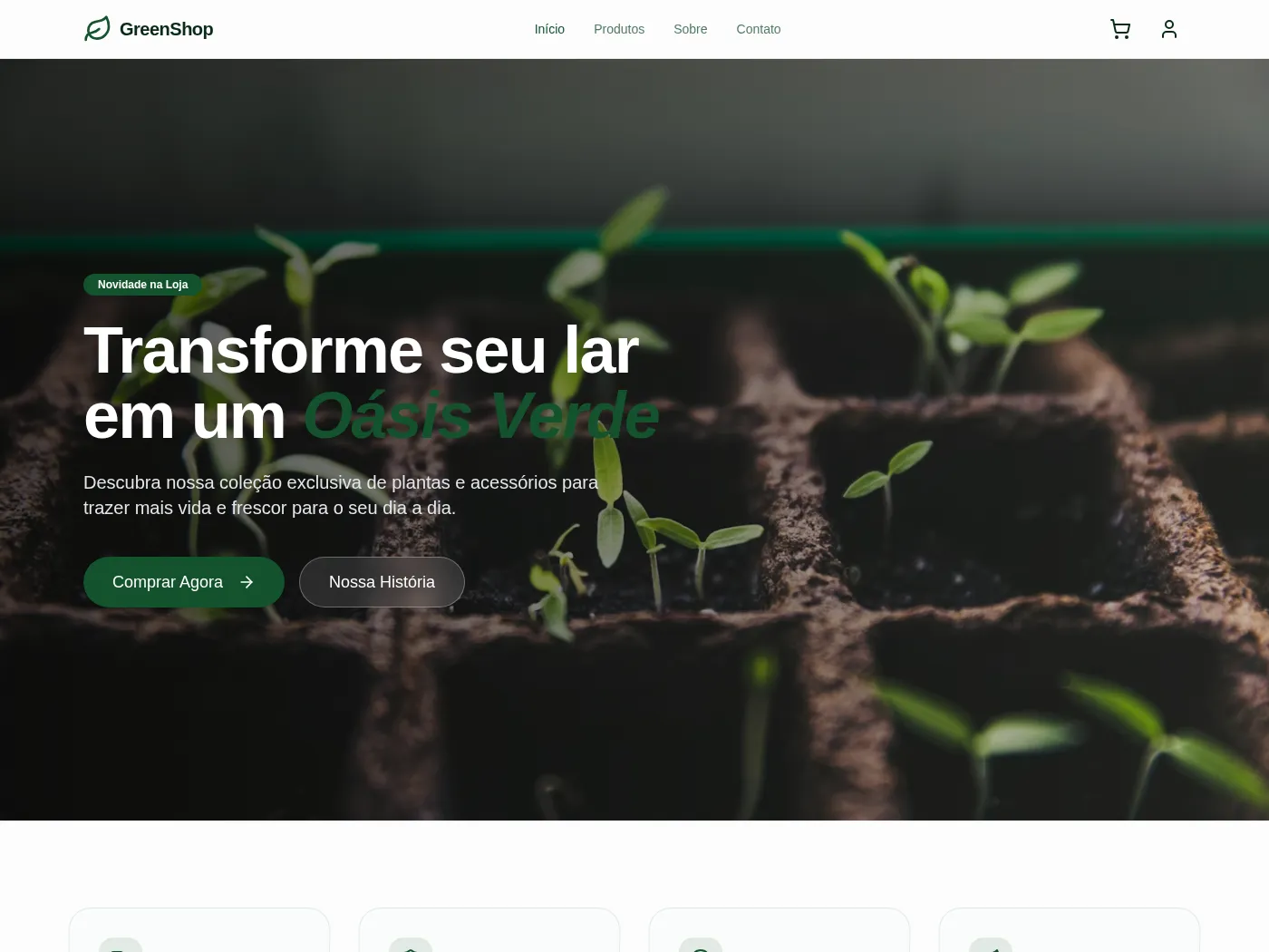 GreenShop Online Store
