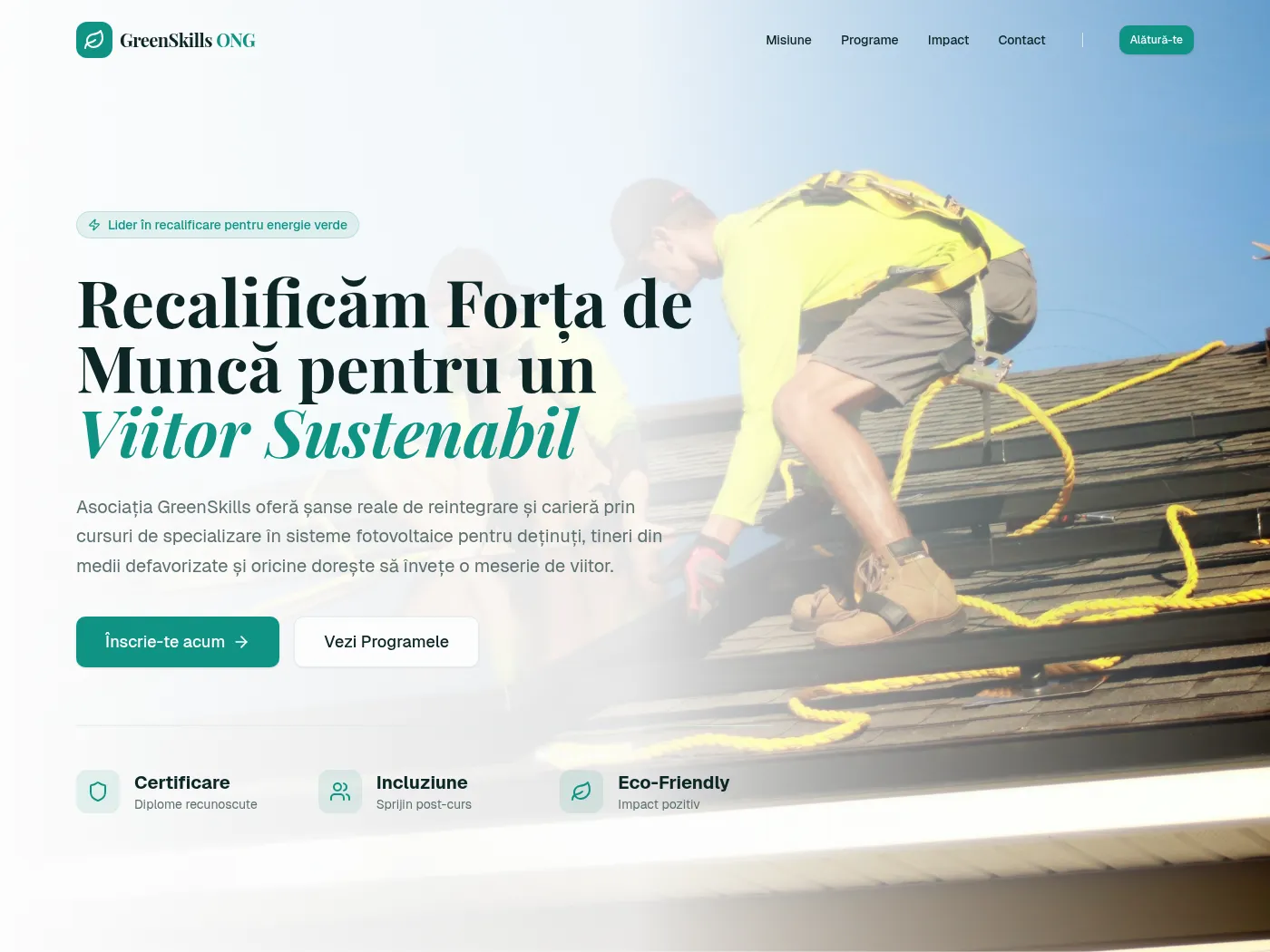 GreenSkills ONG Platform