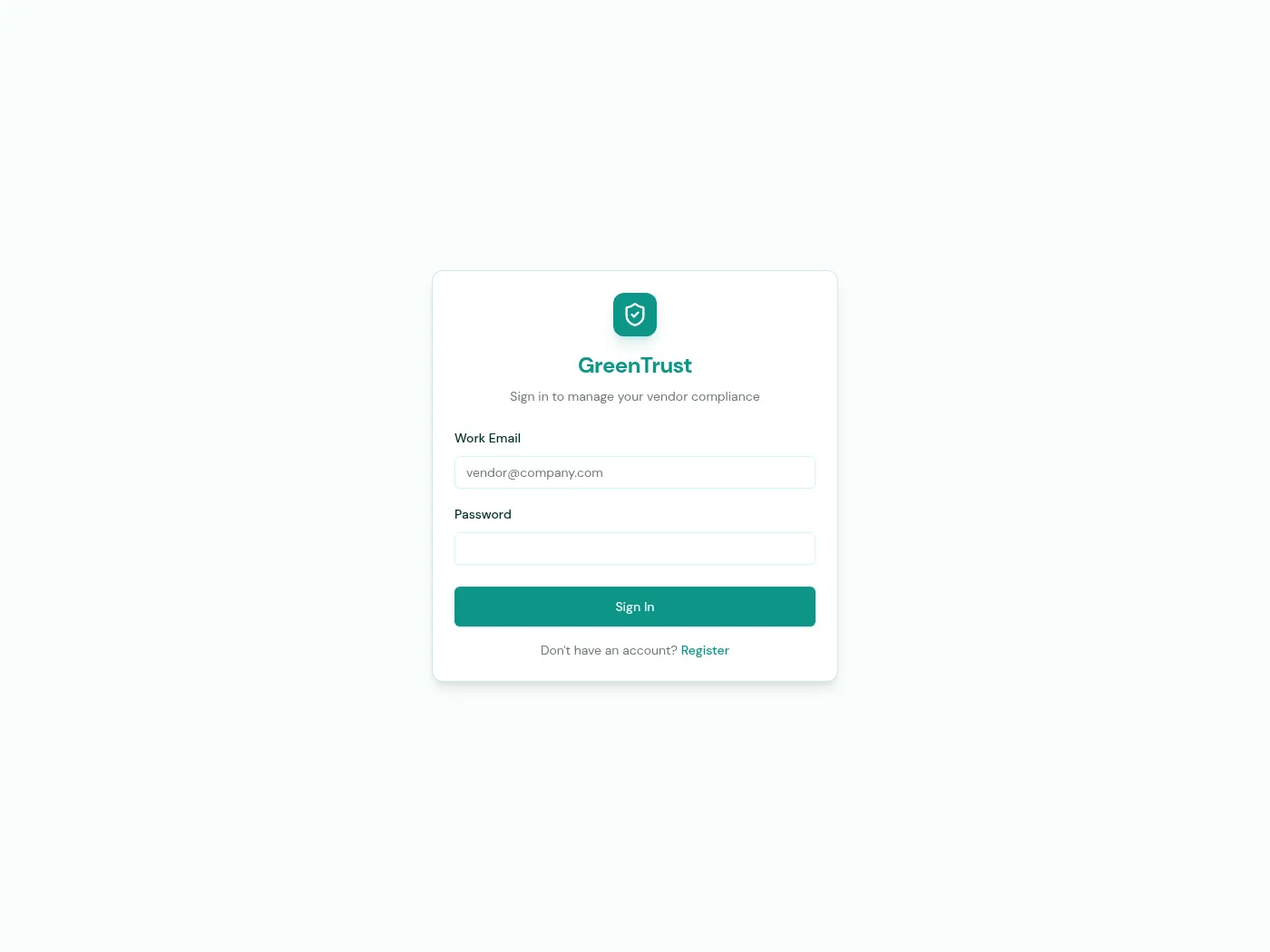 GreenTrust Compliance Platform