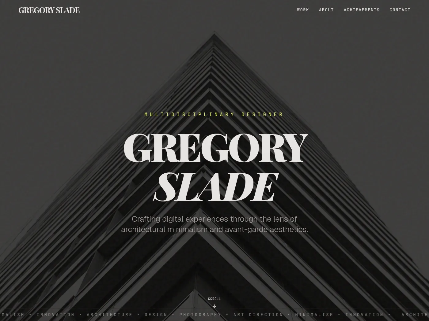 Gregory Slade Portfolio