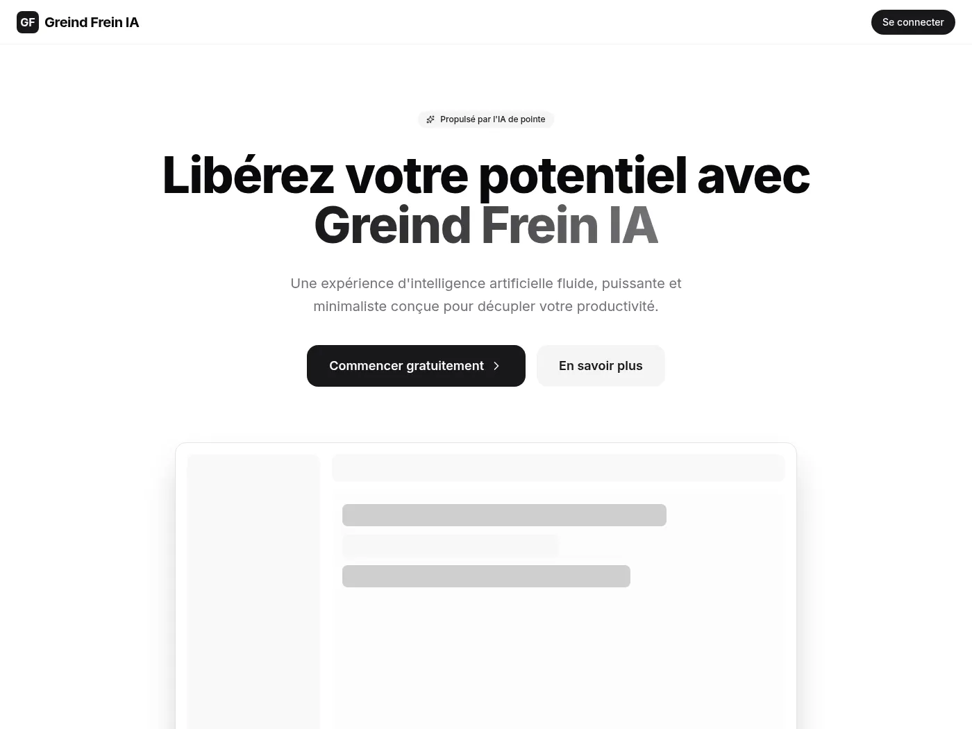 Greind Frein IA Clone