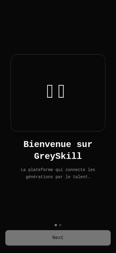 GreySkill: Seniors Talent Marketplace