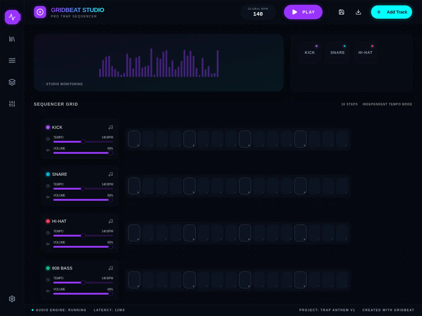 GridBeat Maker Studio (Remix) (Remix)