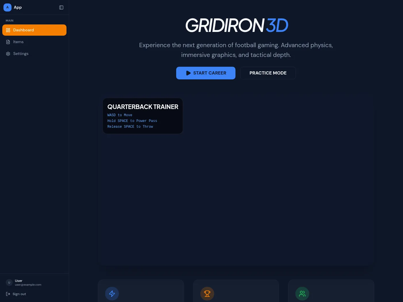 Gridiron 3D Football