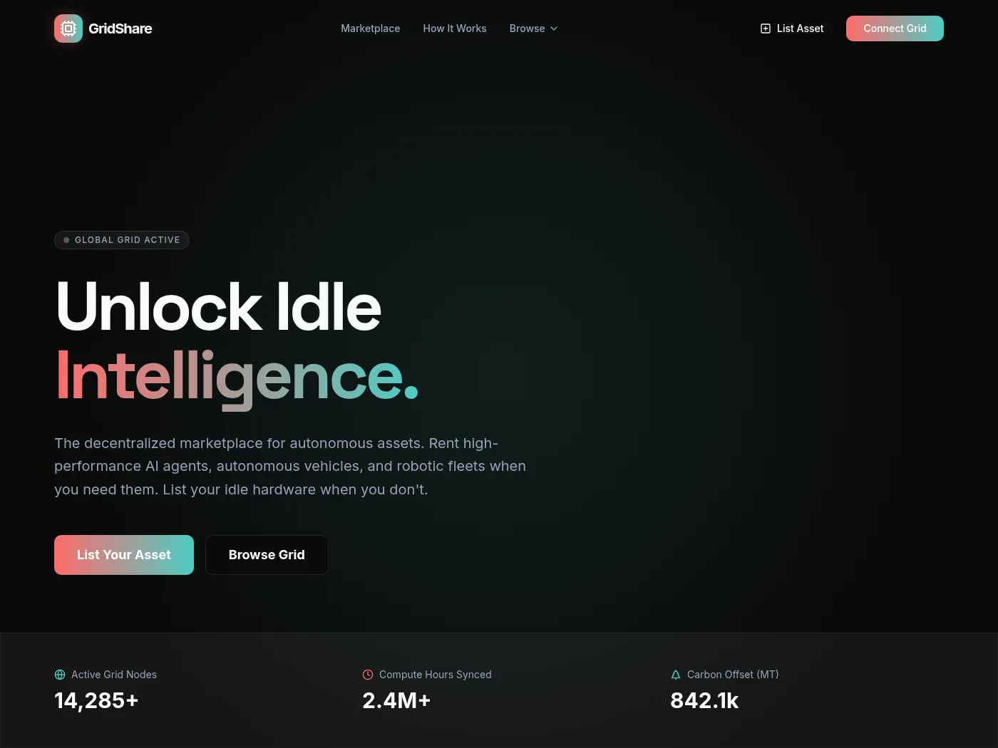 GridShare Marketplace