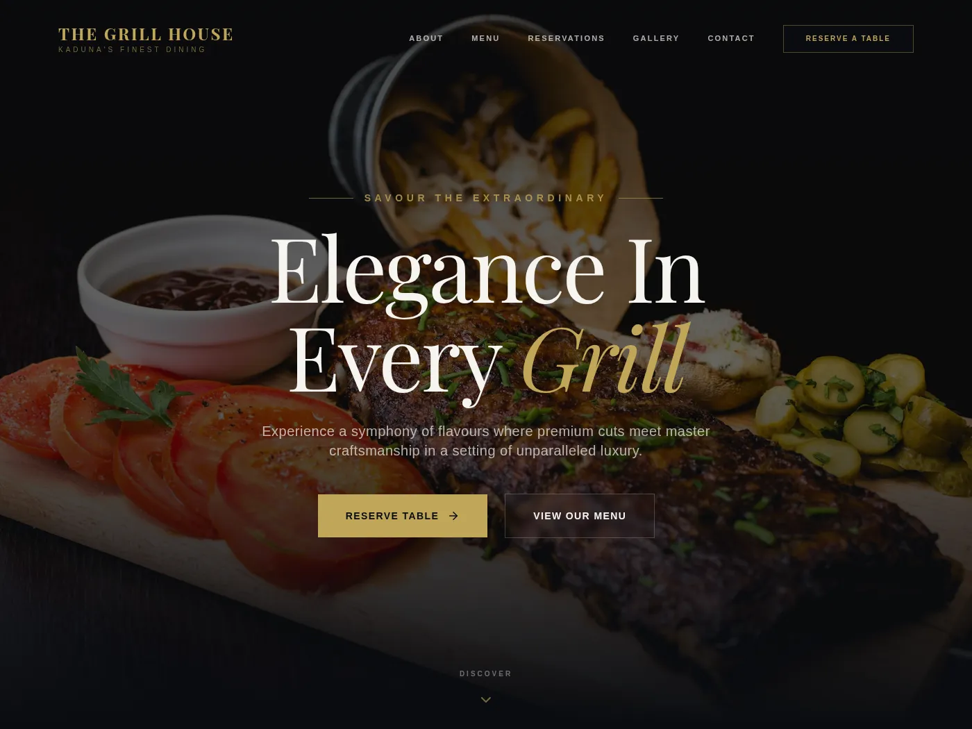 Grill House Luxe Site