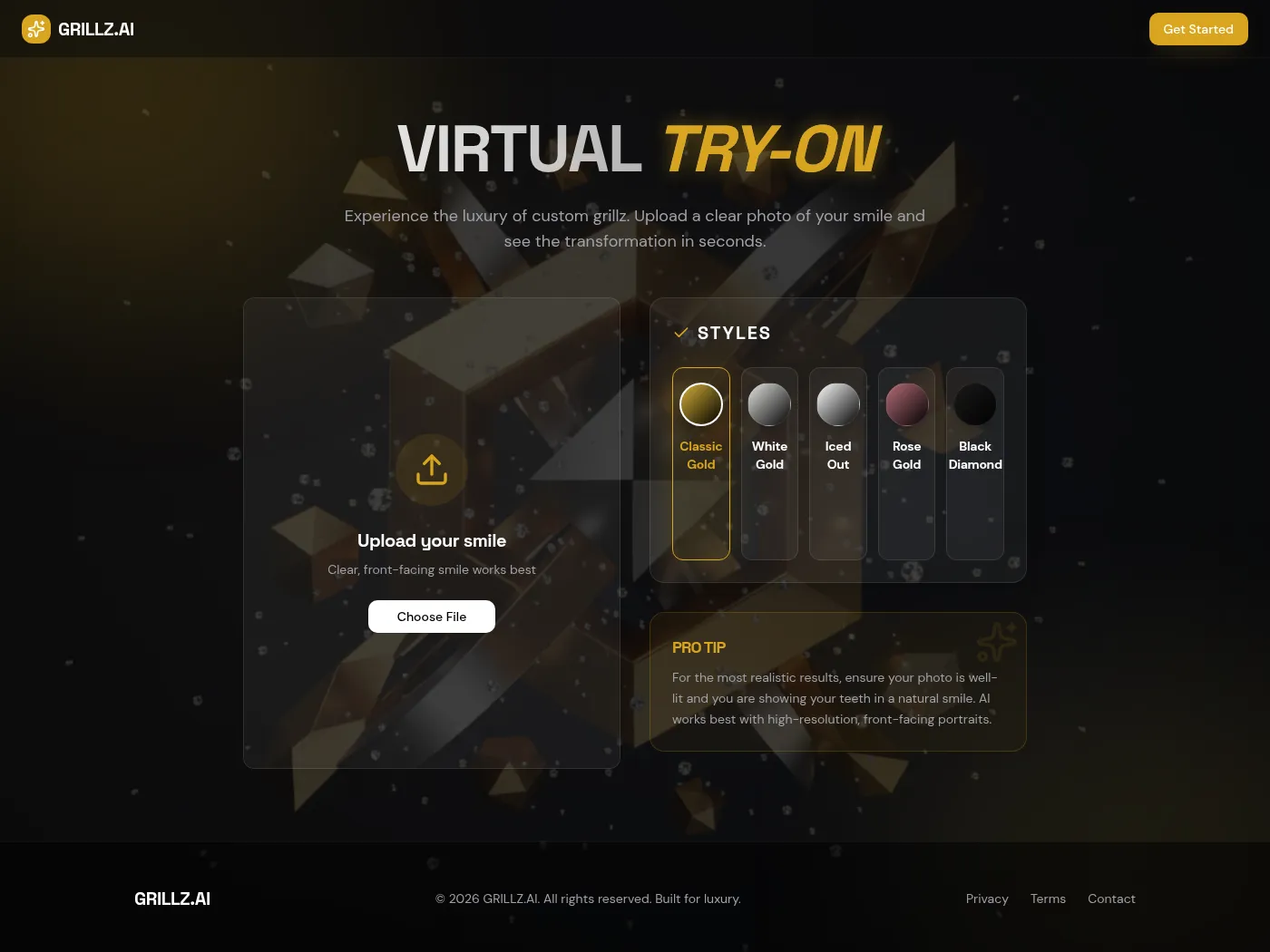 Grillz Virtual Try-On