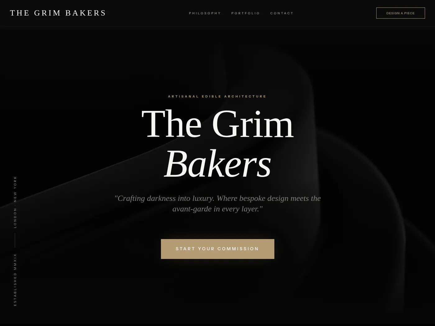 Grim Bakers Cake Designer