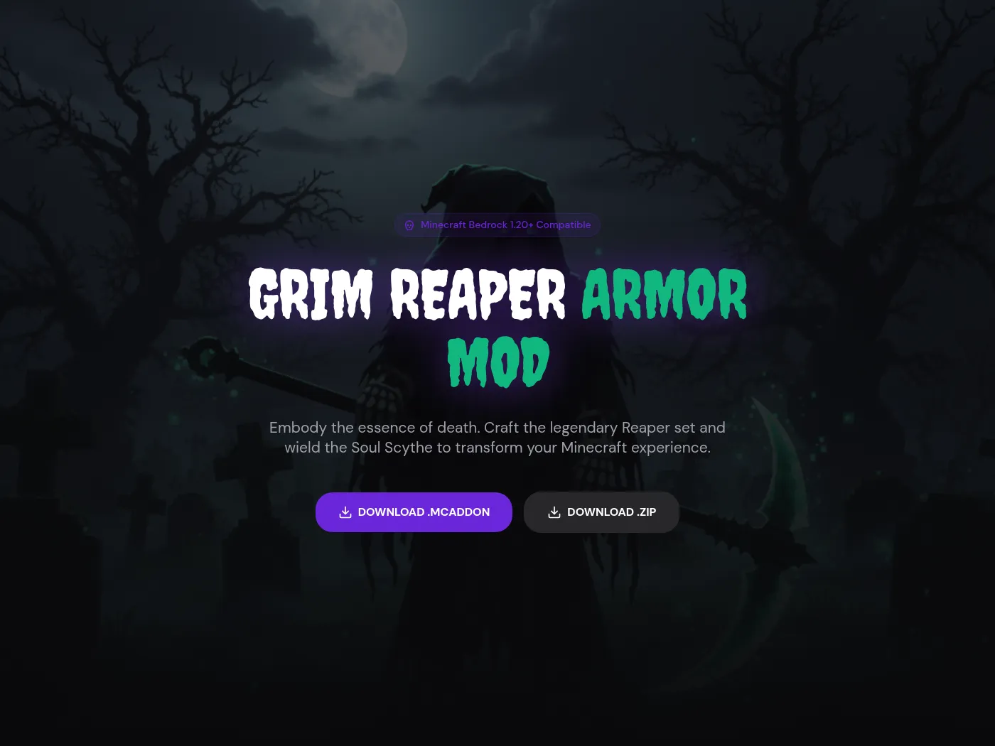Grim Reaper Armor Mod