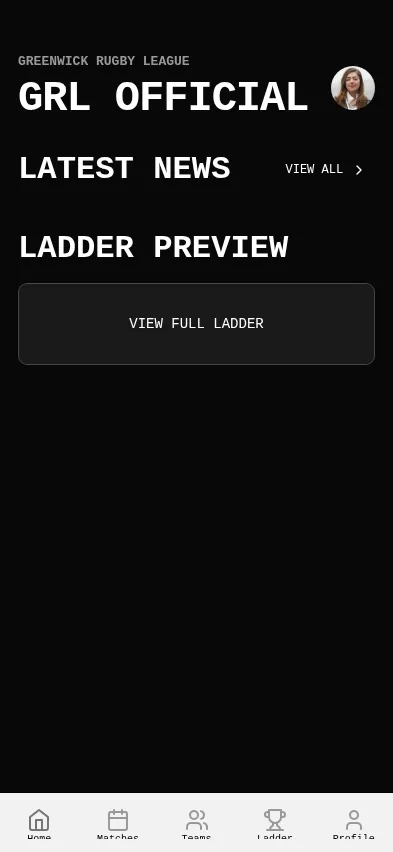 GRL Official Rugby App