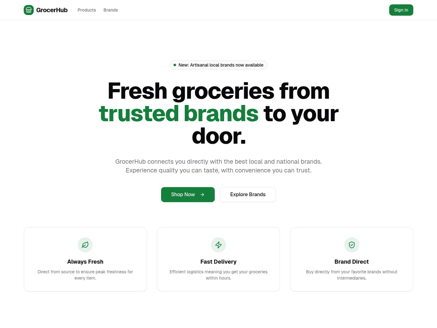 GrocerHub