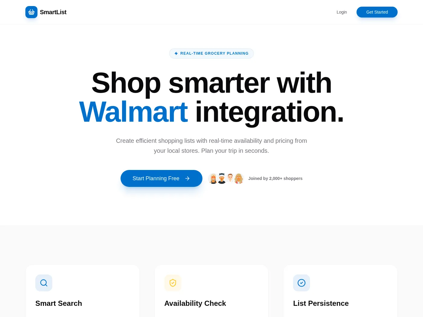 Smart Grocery Planner