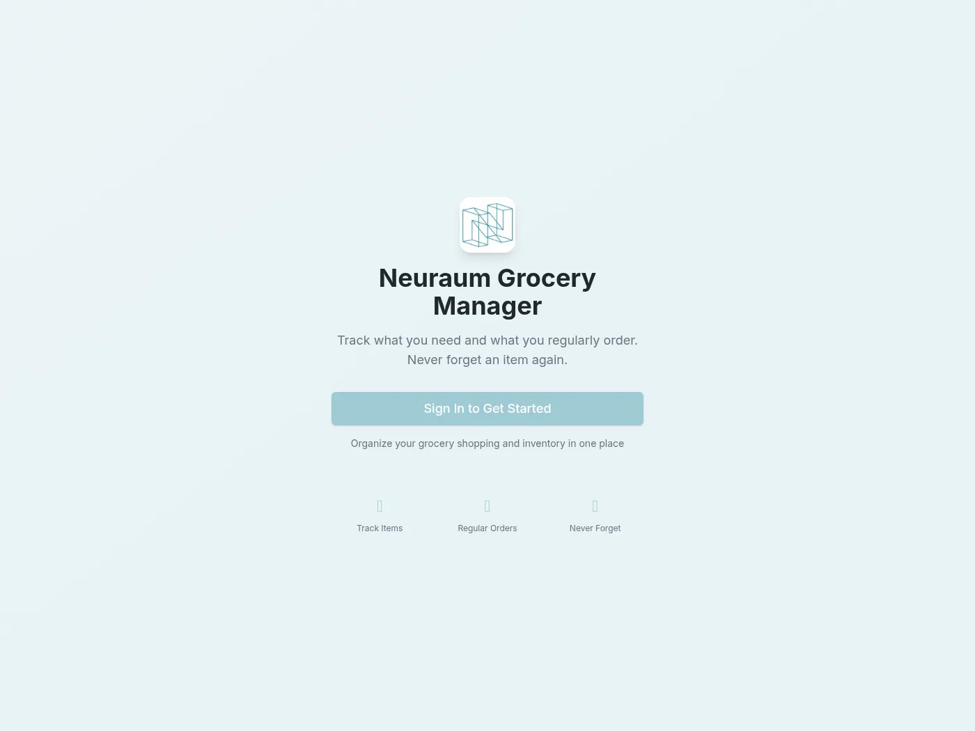 Grocery Order & Inventory Manager